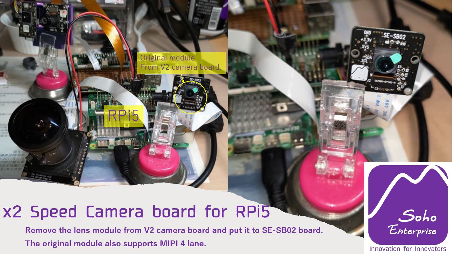 x2 speed camera board for RPi5 - Raspberry Pi Forums